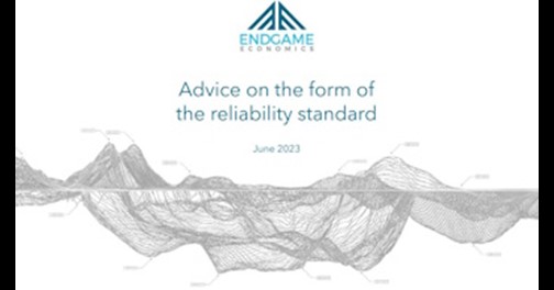 Form of the Reliability Standard